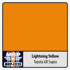 MRP-C020 – Toyota GR Supra Lightning Yellow – ScaleCraft Studios